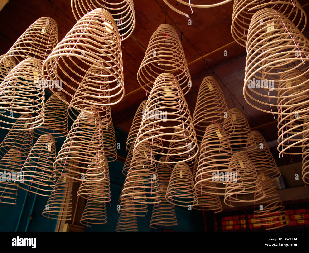 Chinese Incense Coils Stock Photo - Alamy