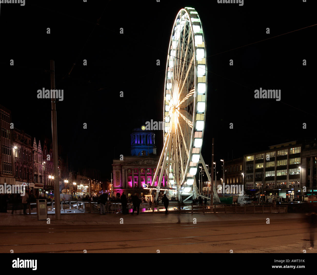 Nottingham eye wheel ride hi-res stock photography and images - Alamy