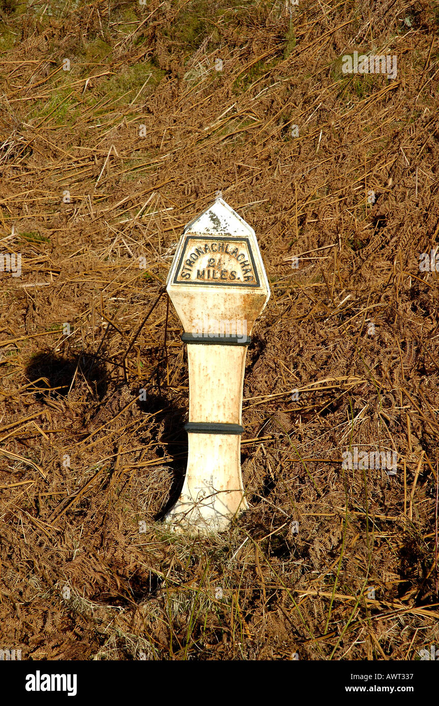 Old cast iron road signs hi-res stock photography and images - Alamy