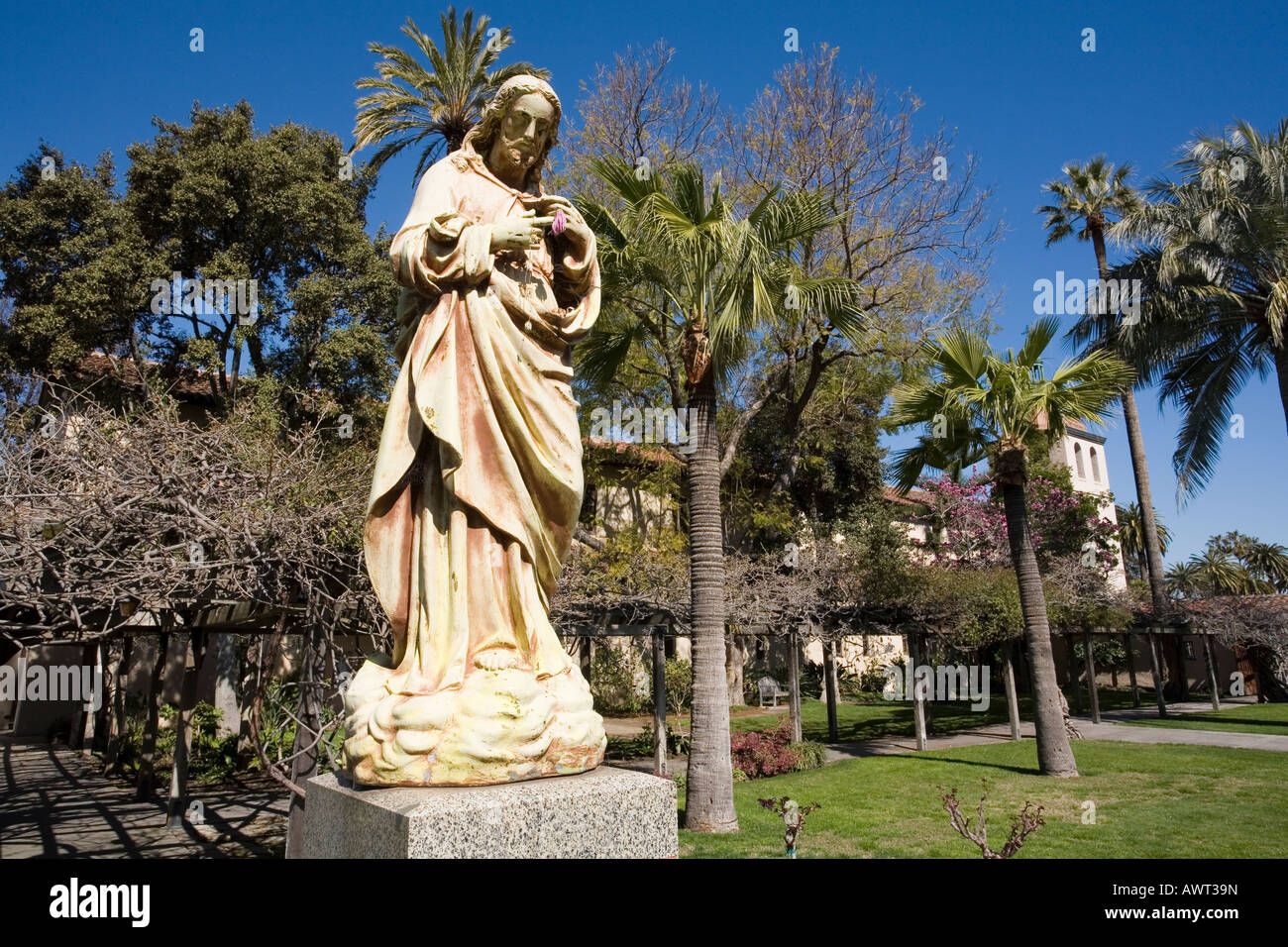 Santa Clara University Campus, Santa Clara California Stock Photo - Alamy