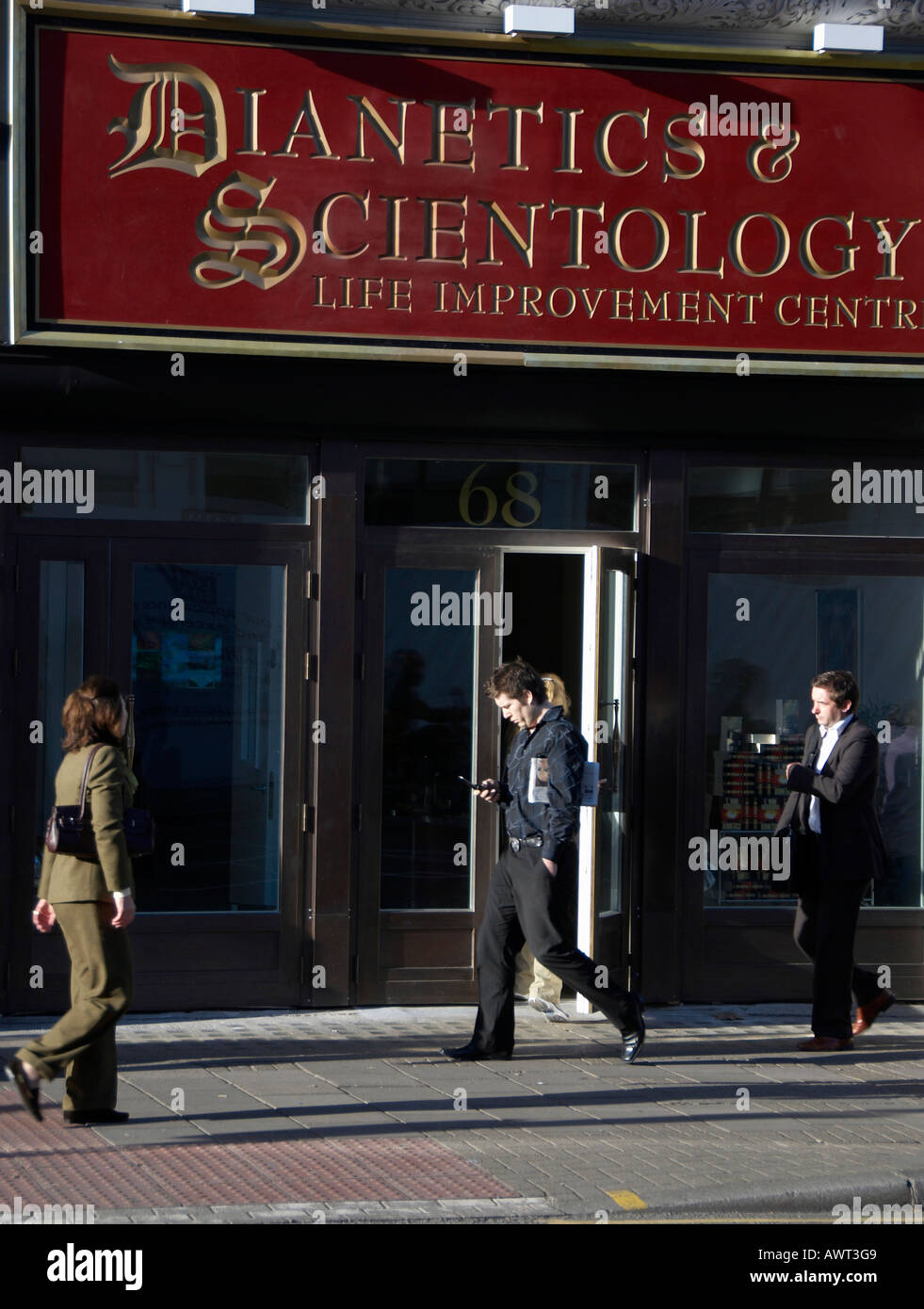 Dianetic and scientology centre in London Stock Photo - Alamy