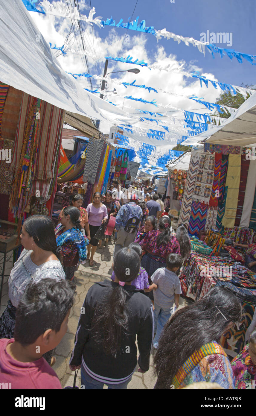 GUATEMALA CHICHICASTENANGO The largest indigenous market in Guatemala ...