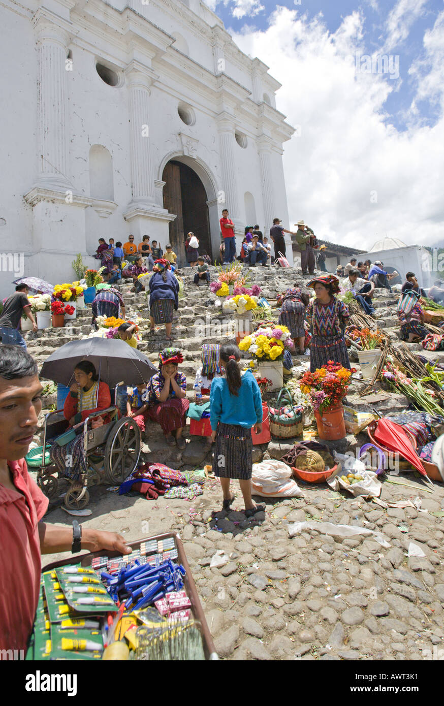 GUATEMALA CHICHICASTENANGO The largest indigenous market in Guatemala ...