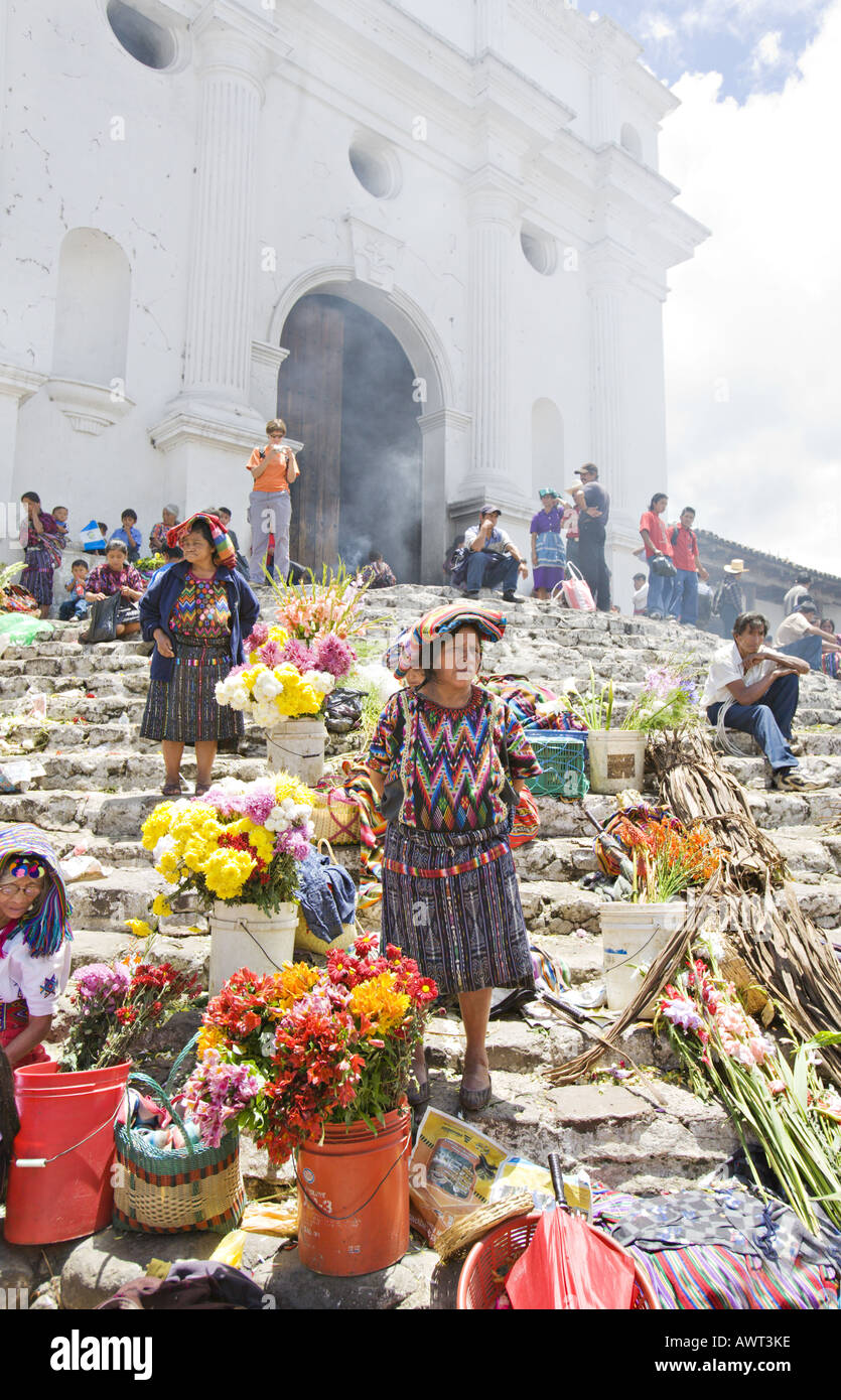 GUATEMALA CHICHICASTENANGO The largest indigenous market in Guatemala ...