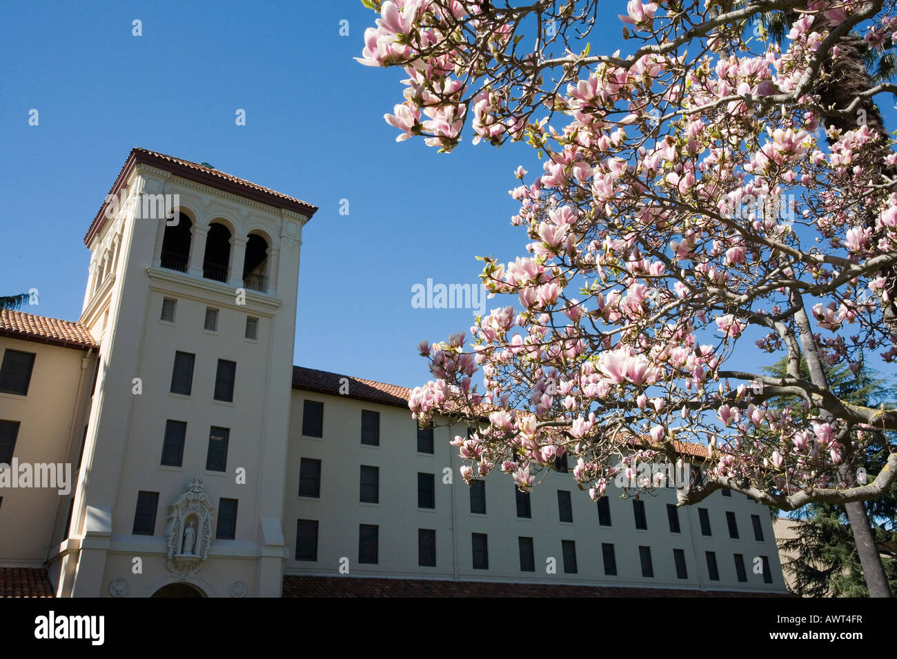 Santa Clara University Campus, Santa Clara California Stock Photo - Alamy