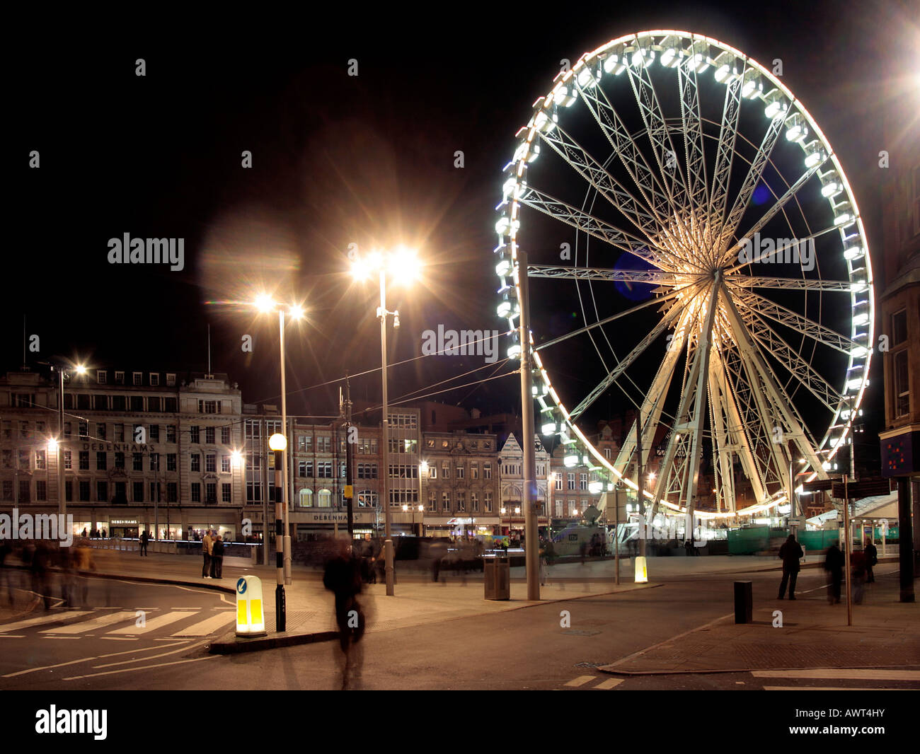 Nottingham eye wheel ride hi-res stock photography and images - Alamy