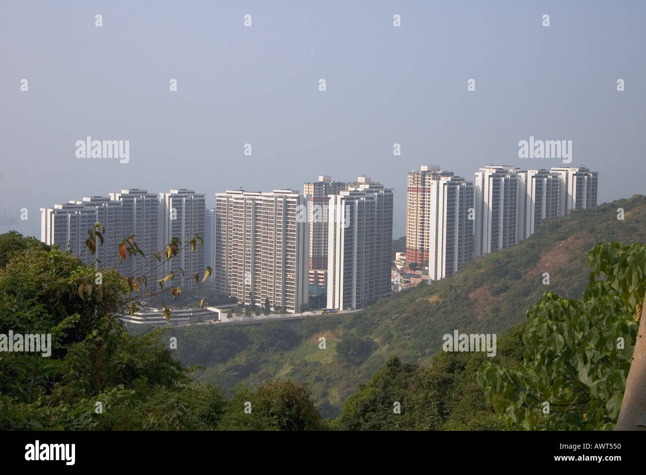 dh CHI FU HONG KONG Government public housing estate and Pokfulam ...