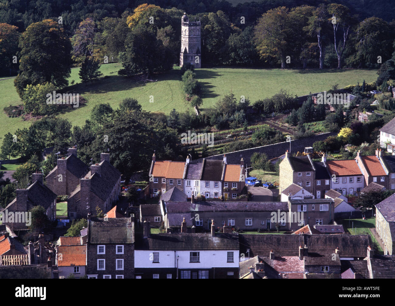 Culloden tower richmond yorkshire hi-res stock photography and images ...