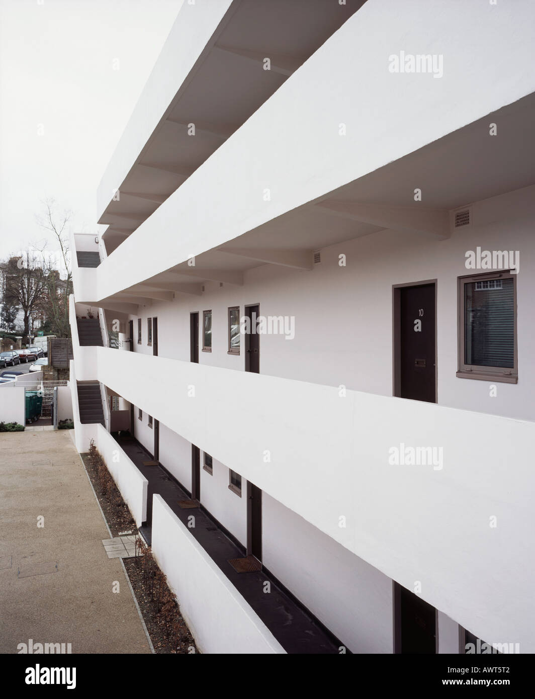 ISOKON FLATS, LONDON, UK Stock Photo - Alamy
