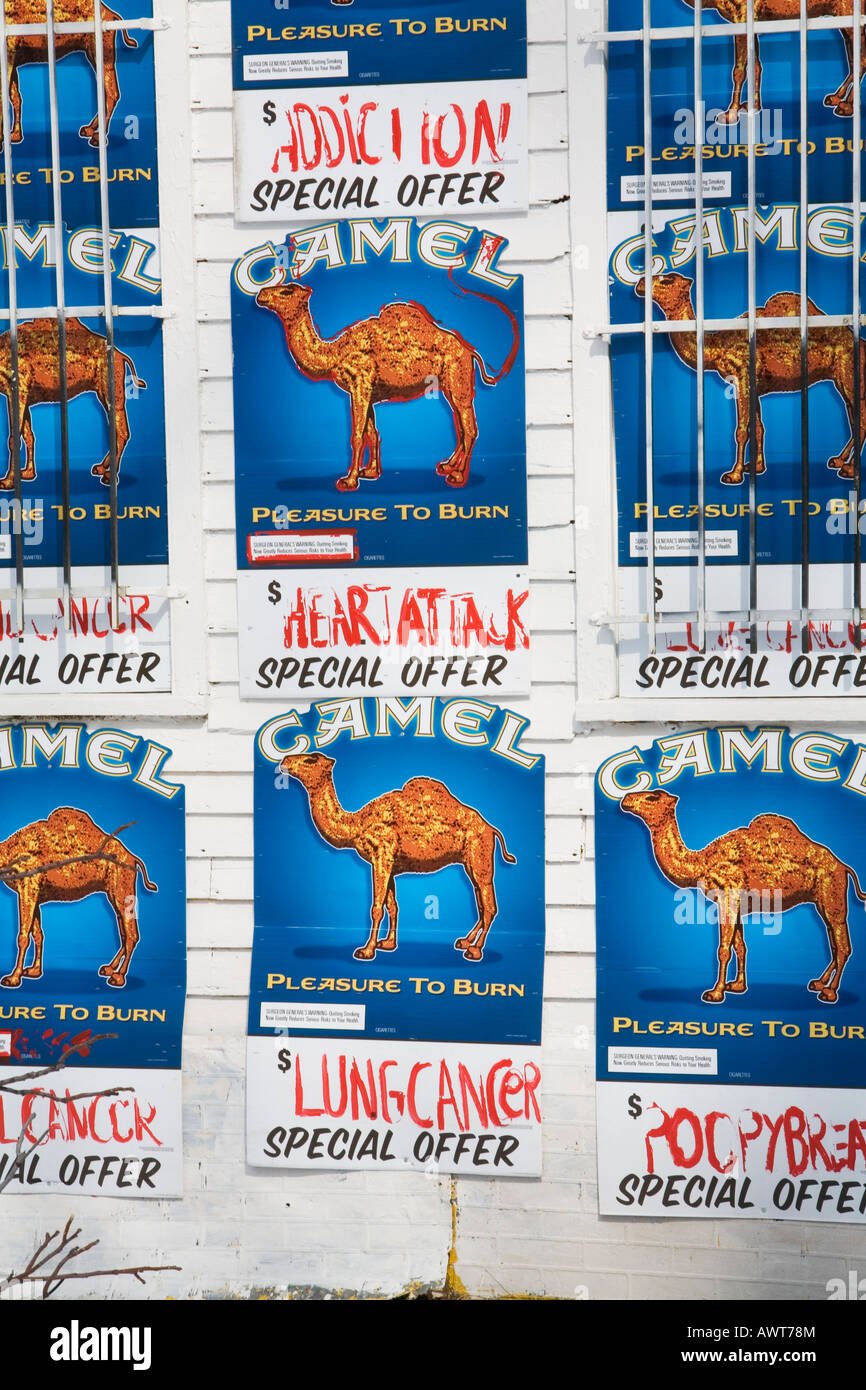 Camel cigarette poster hi-res stock photography and images - Alamy