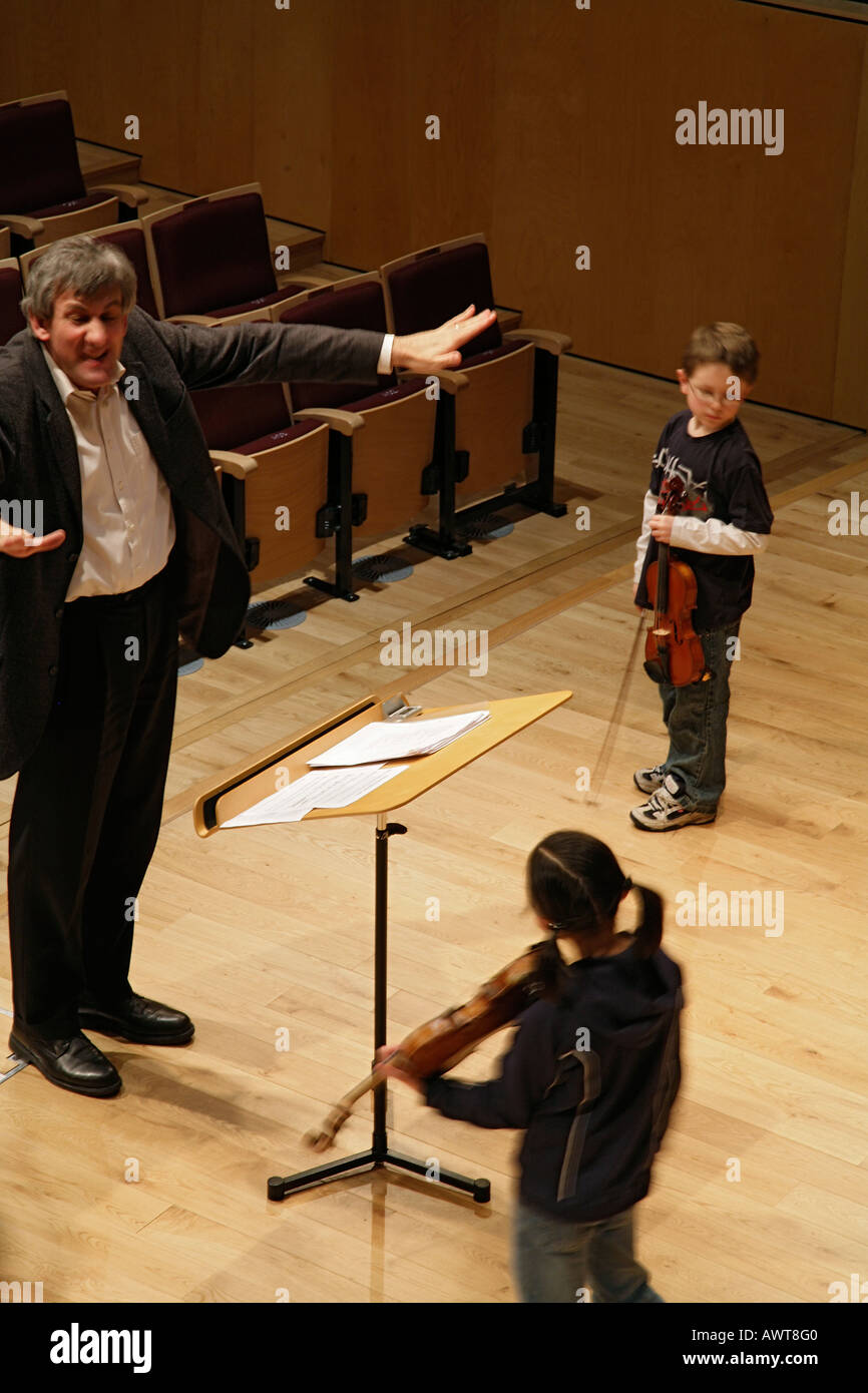 MENUHIN HALL - YEHUDI MENUHIN SCHOOL, COBHAM, UK Stock Photo - Alamy
