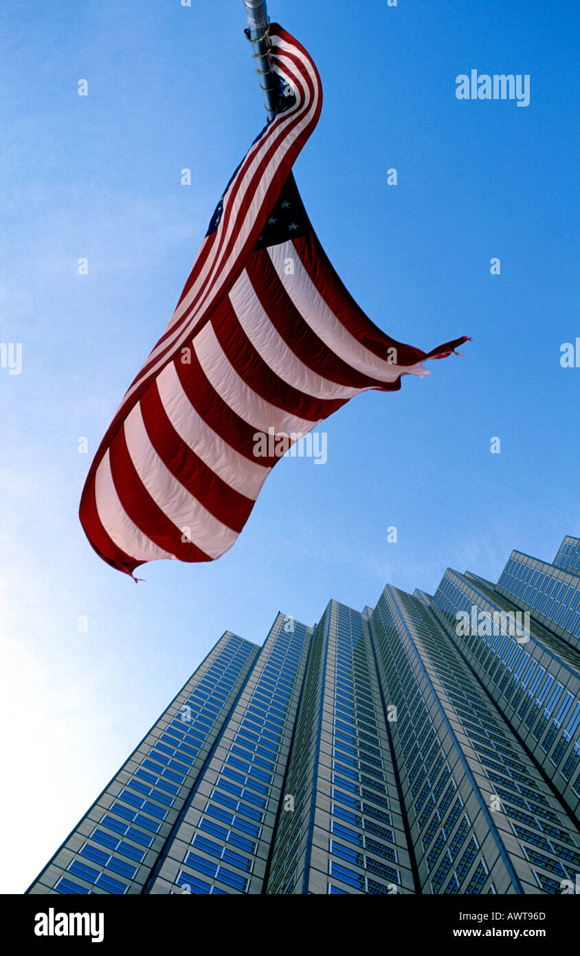 USA Flag Miami Stock Photo - Alamy