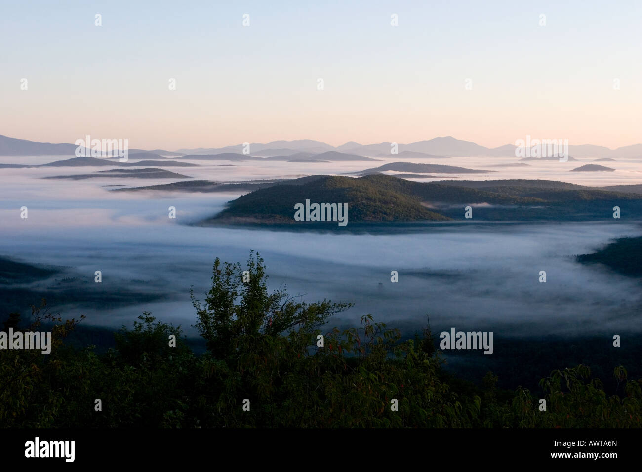Adirondack park chimney mountain hi-res stock photography and images ...