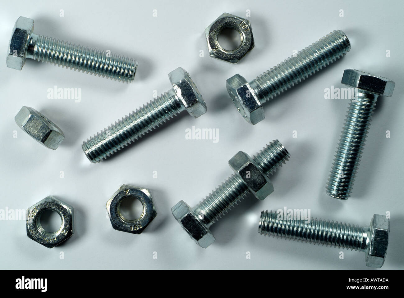Nuts and Bolts Stock Photo - Alamy