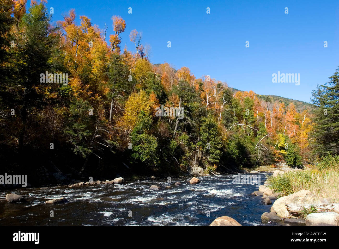 New york adirondack park ausable hi-res stock photography and images ...