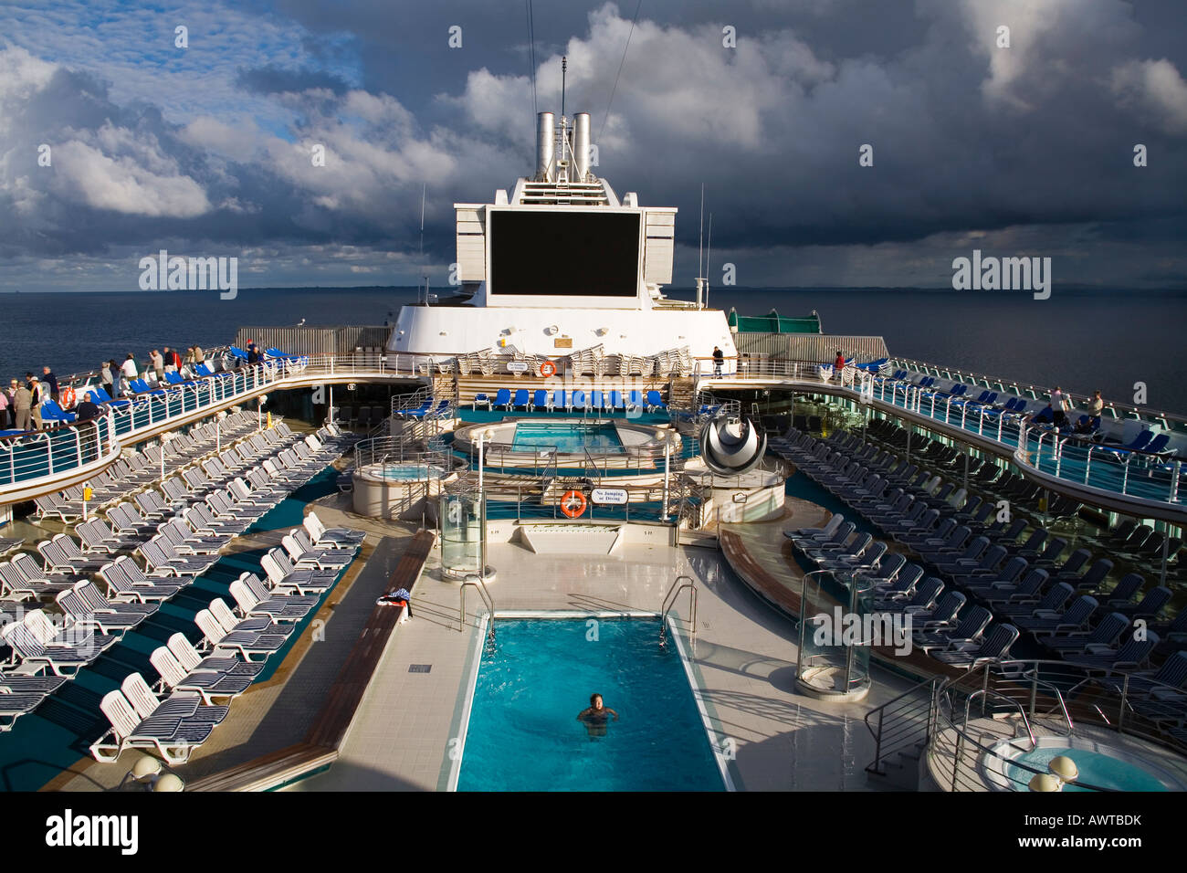 Sea Princess cruise ship in Bergen City Norway Scandinavia Stock Photo ...
