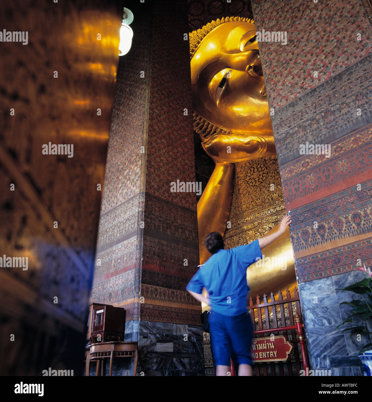 Wat Po Bangkok Thailand South East Asia Stock Photo - Alamy