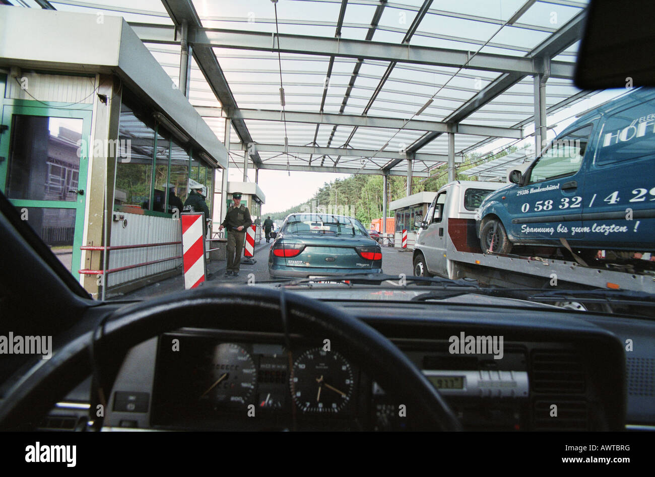 The German-Polish border, Frankfurt on the Oder, Germany Stock Photo ...