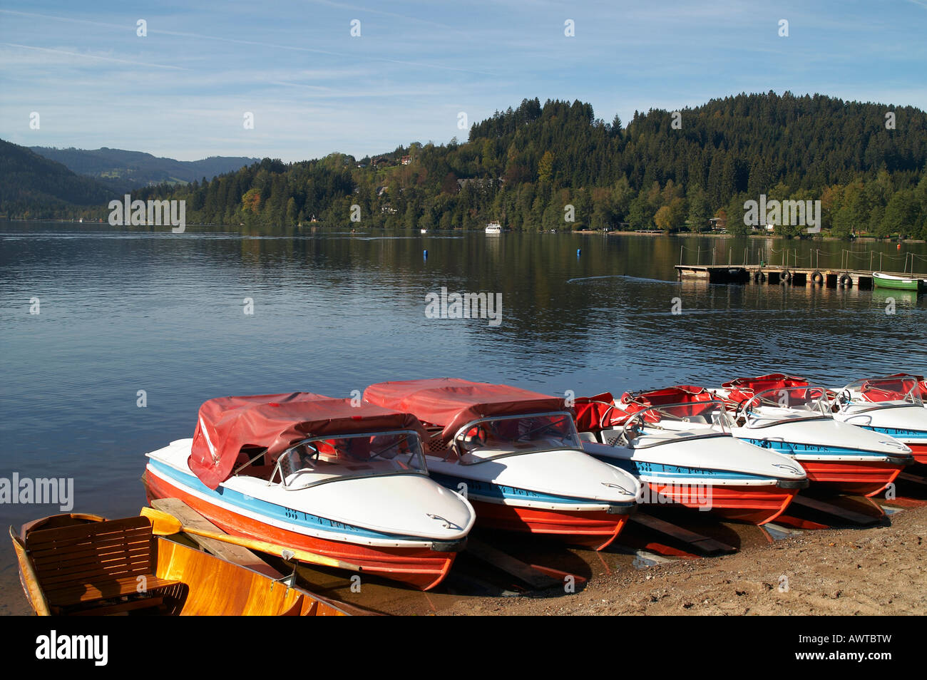 Titisee Lake in the Black Forest Stock Photo - Alamy