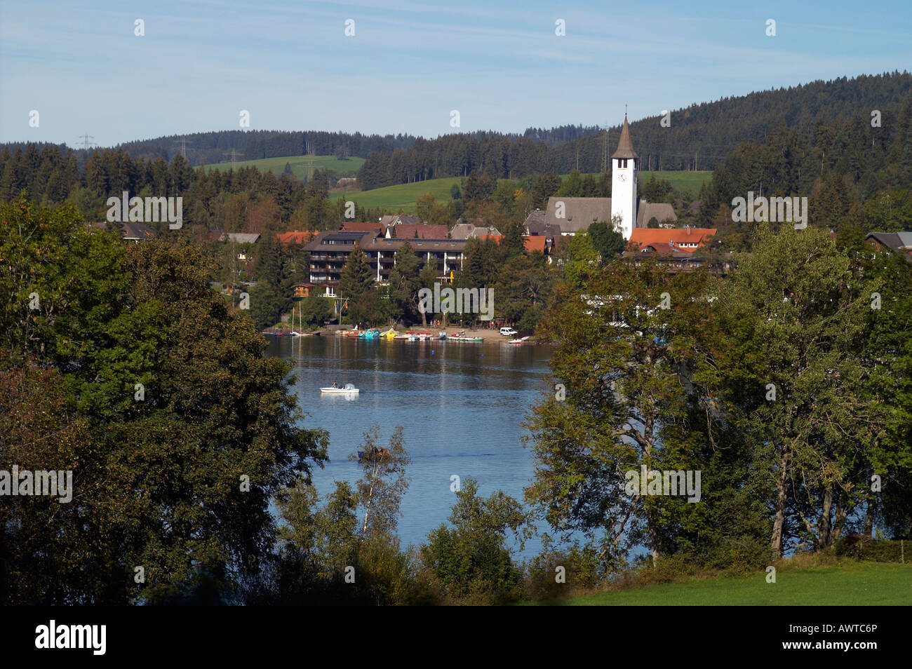 Titisee Lake in the Black Forest Stock Photo - Alamy