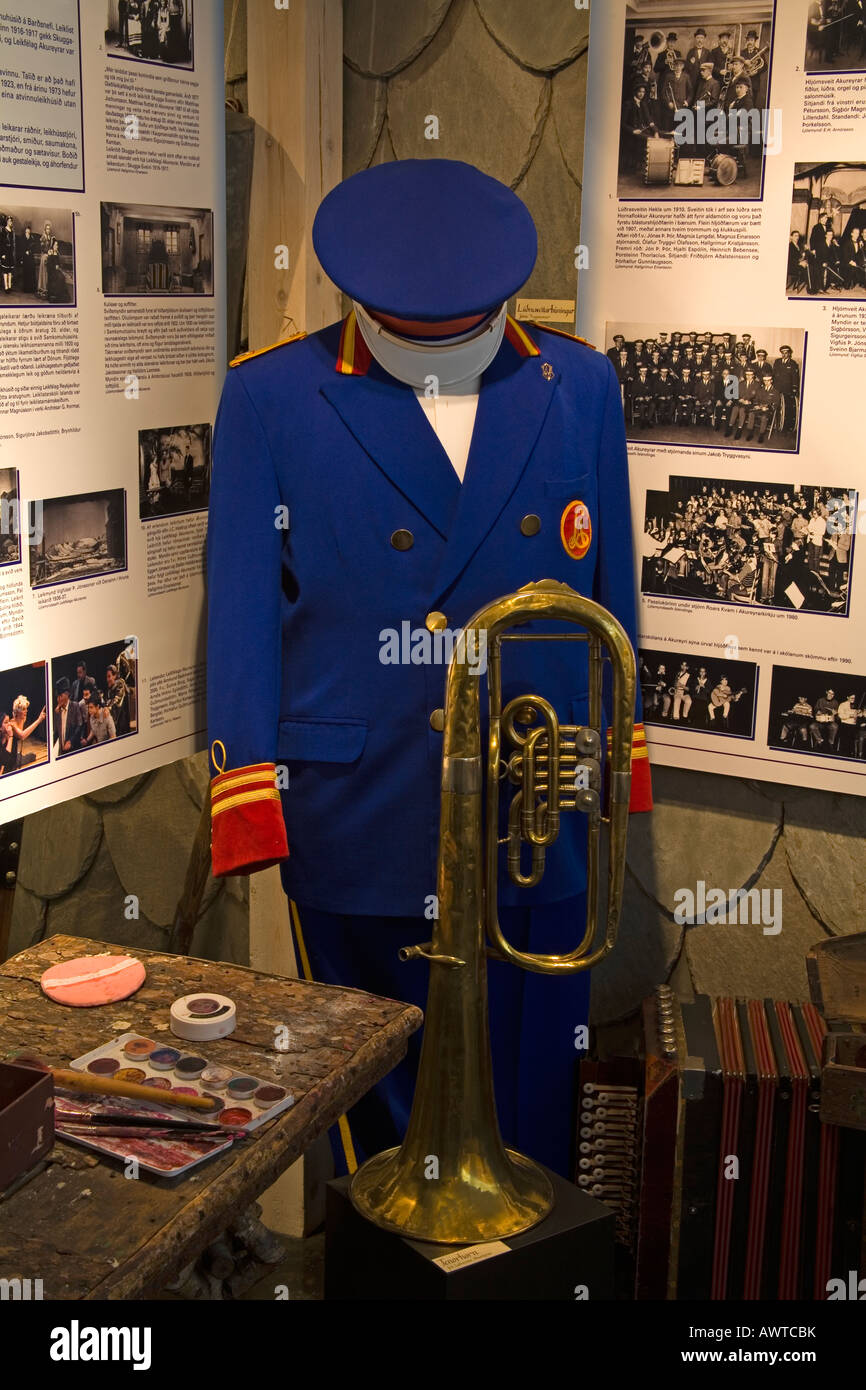 Exhibit in the Akureyri Museum City of Akureyri Iceland Stock Photo - Alamy