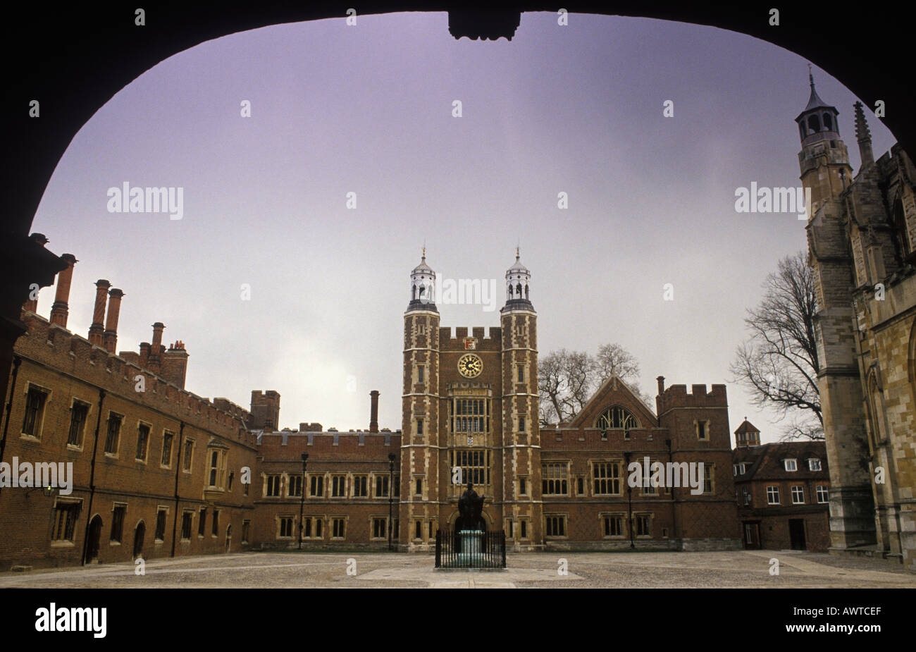 School With Clock Tower High Resolution Stock Photography and Images ...