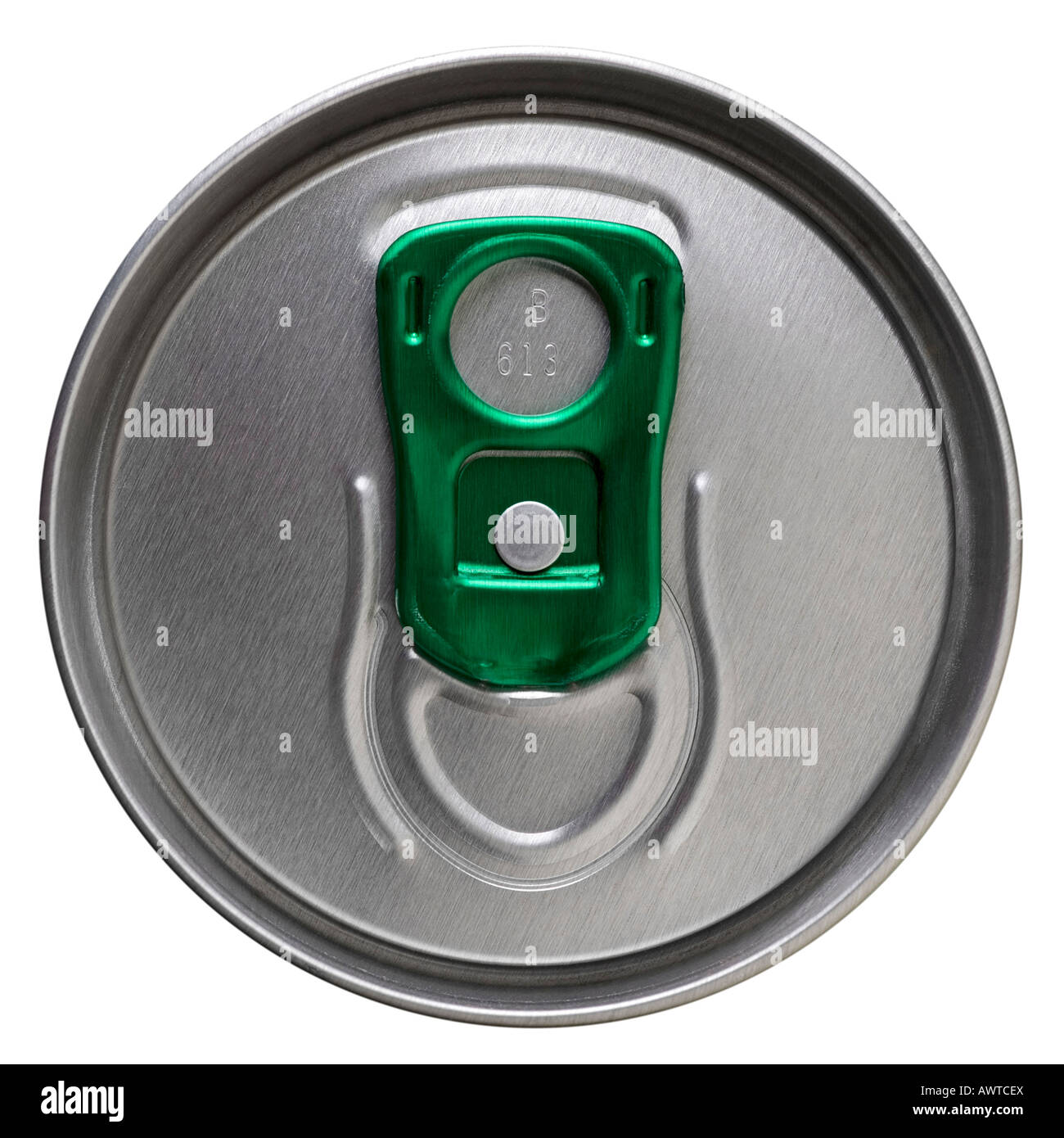 an aluminum drink can top Stock Photo - Alamy