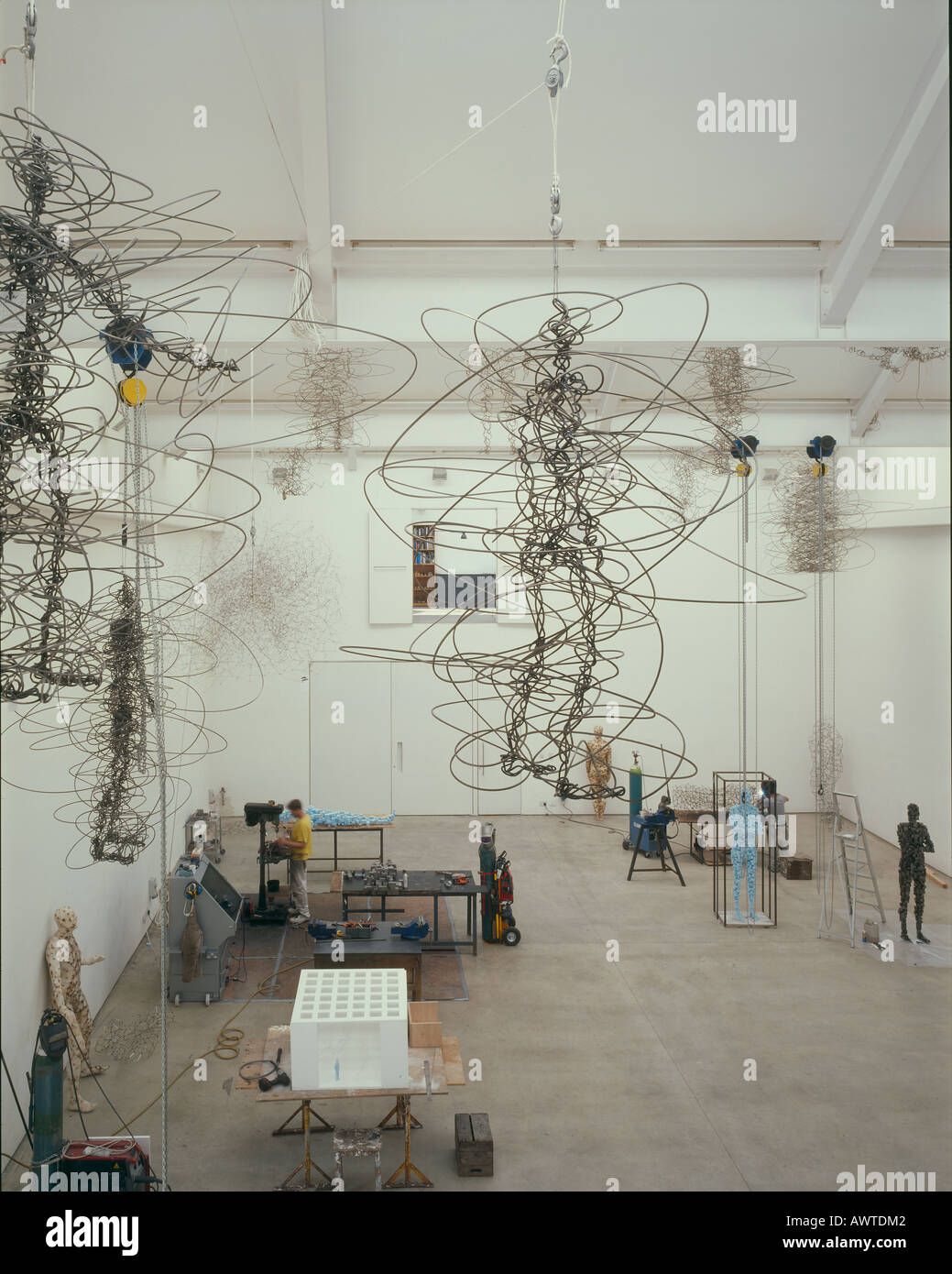 ANTONY GORMLEY STUDIO, LONDON, UK Stock Photo - Alamy