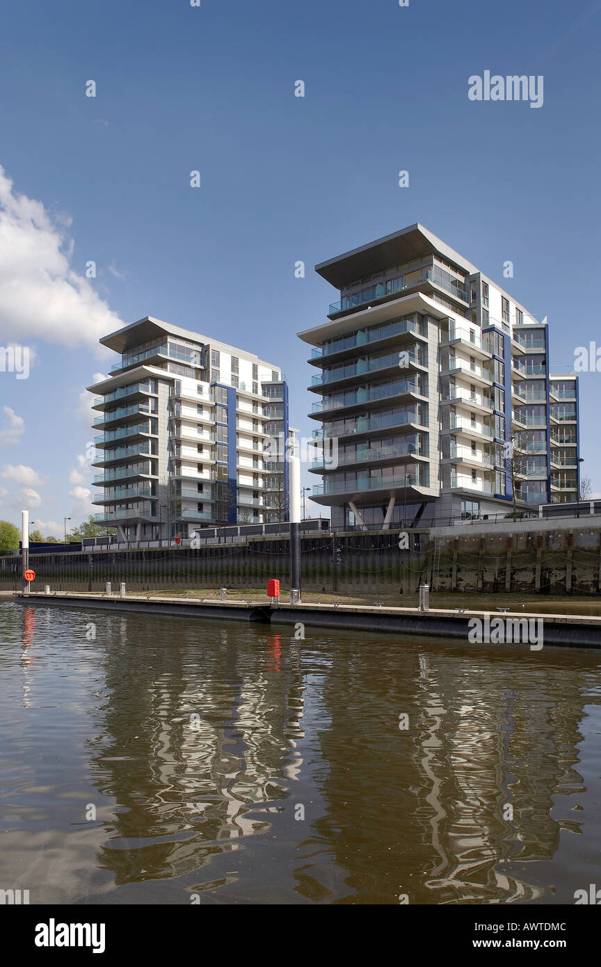 RIVERSIDE QUARTER, LONDON, UK Stock Photo - Alamy