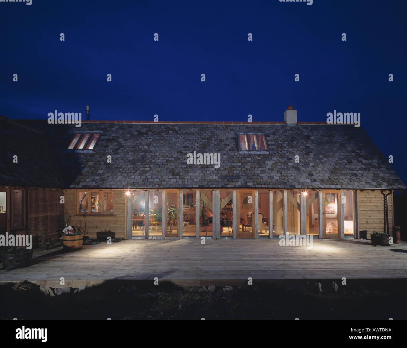 SELF BUILD HOME, UK Stock Photo - Alamy