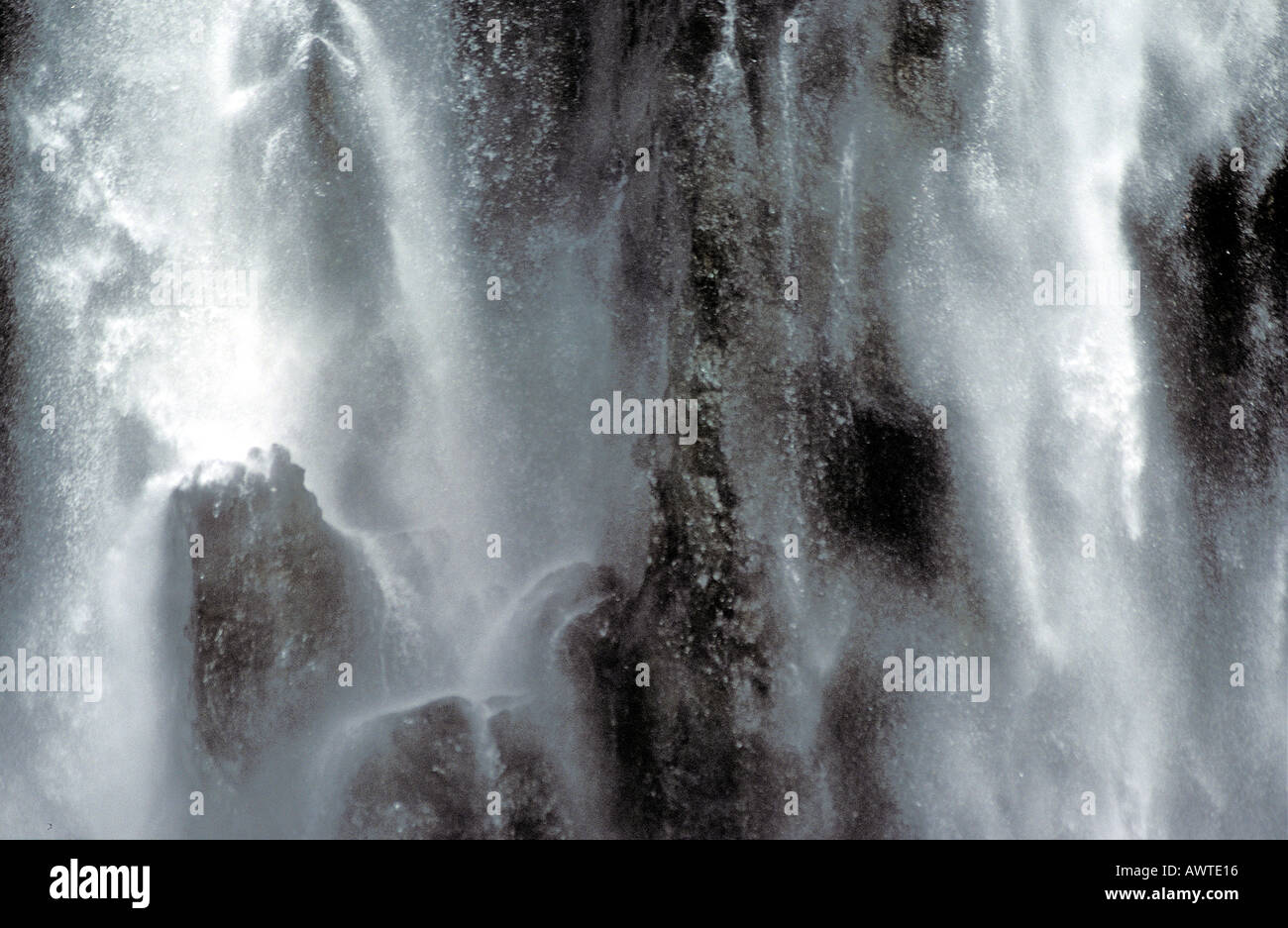 Cascade Niagara Waterfall Reunion Island Stock Photo - Alamy