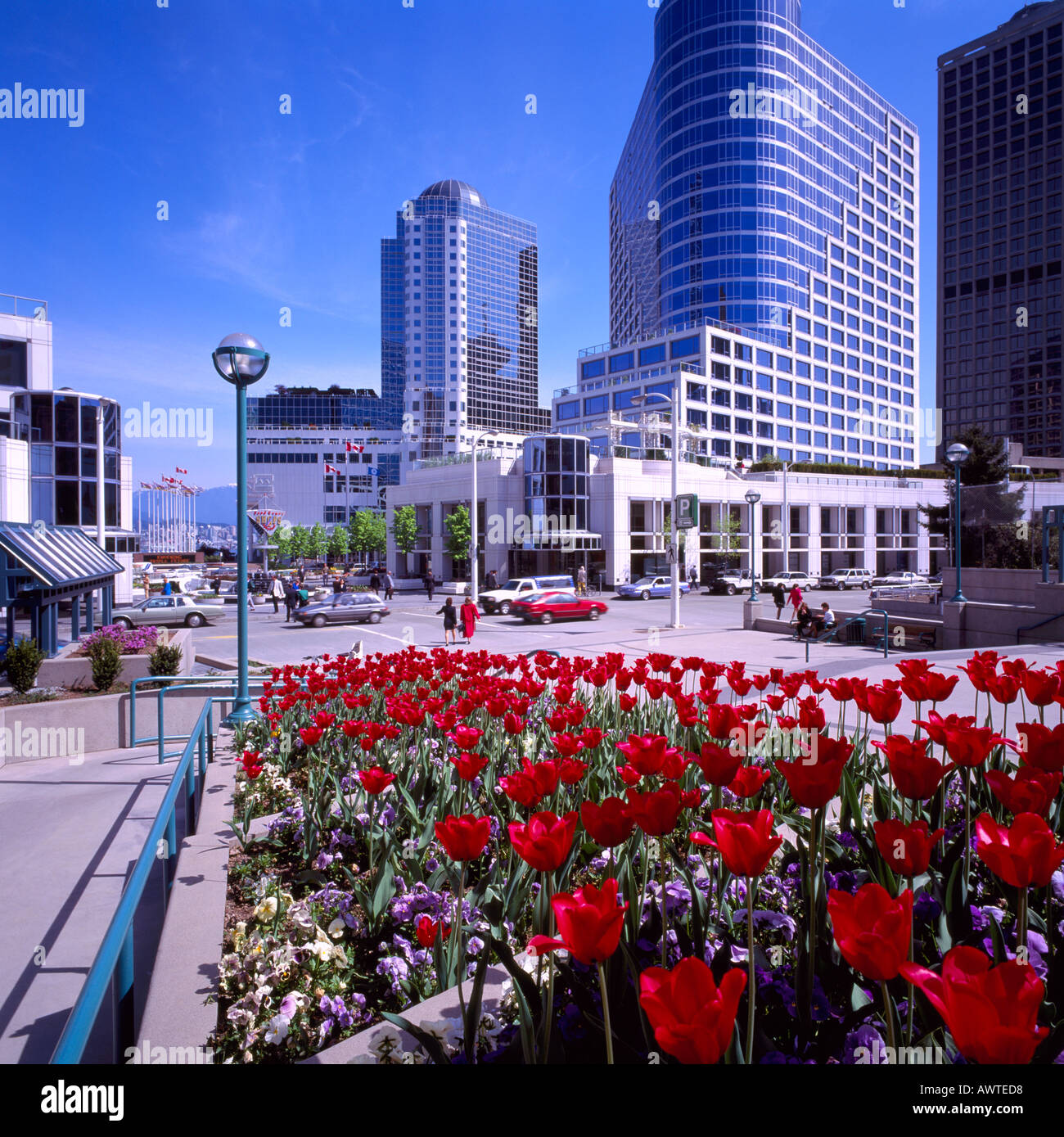 Canada Place and Waterfront Centre Hotel Downtown in the City of ...