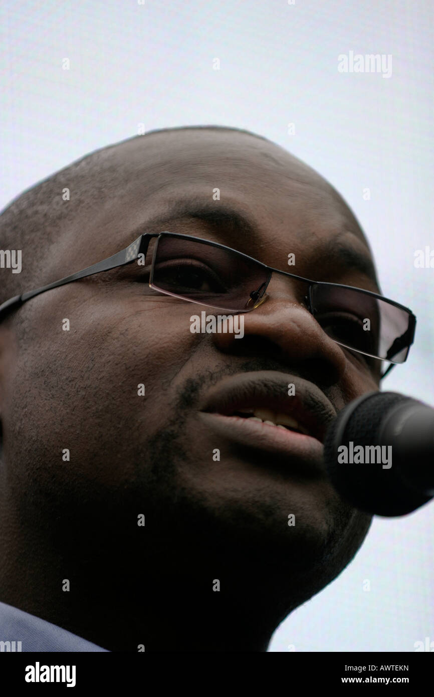 Zimbabwean human rights campaigner Adrian Lunga From Bulawayo and ...