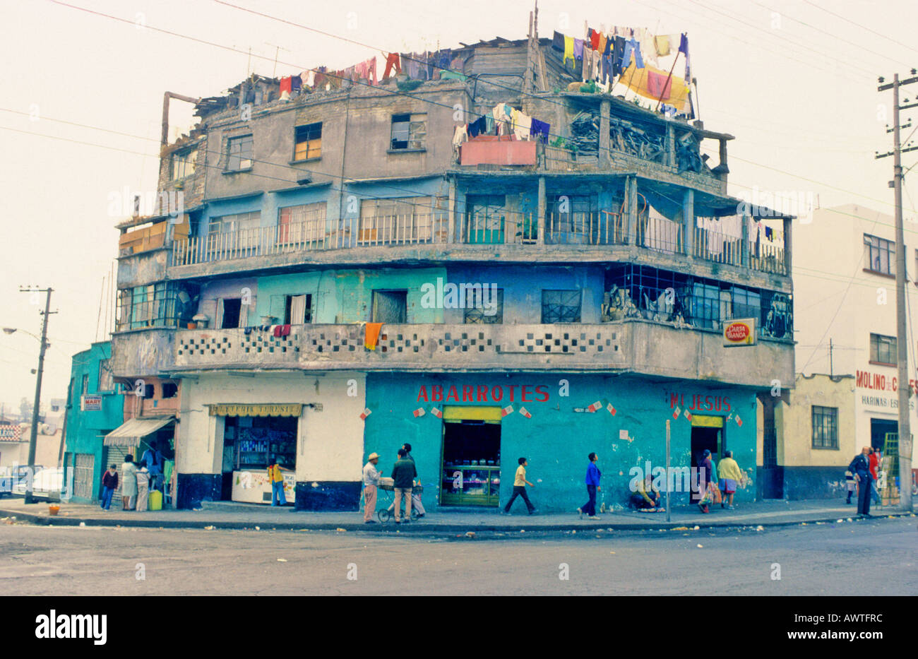 Vintage Mexican Building [1] 1977 Stock Photo - Alamy