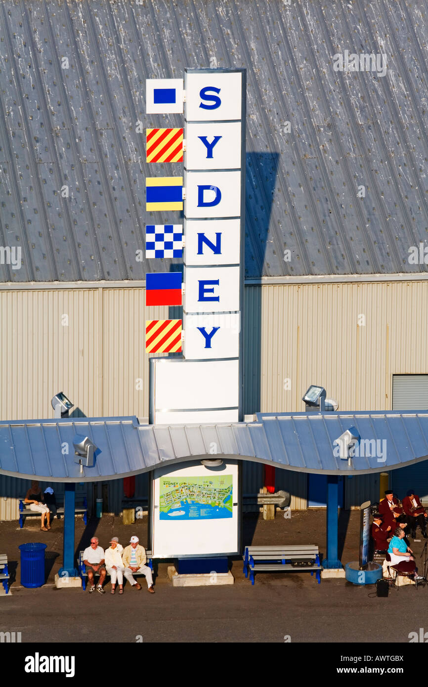 Sydney nova scotia port sign hi-res stock photography and images - Alamy