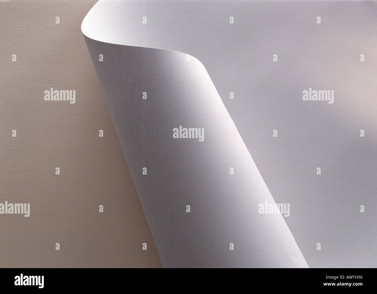 Curled paper hi-res stock photography and images - Alamy