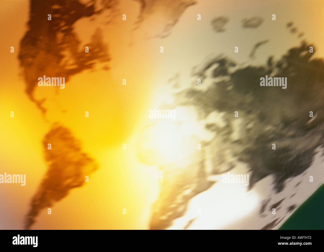 World map in blurred hi-res stock photography and images - Alamy