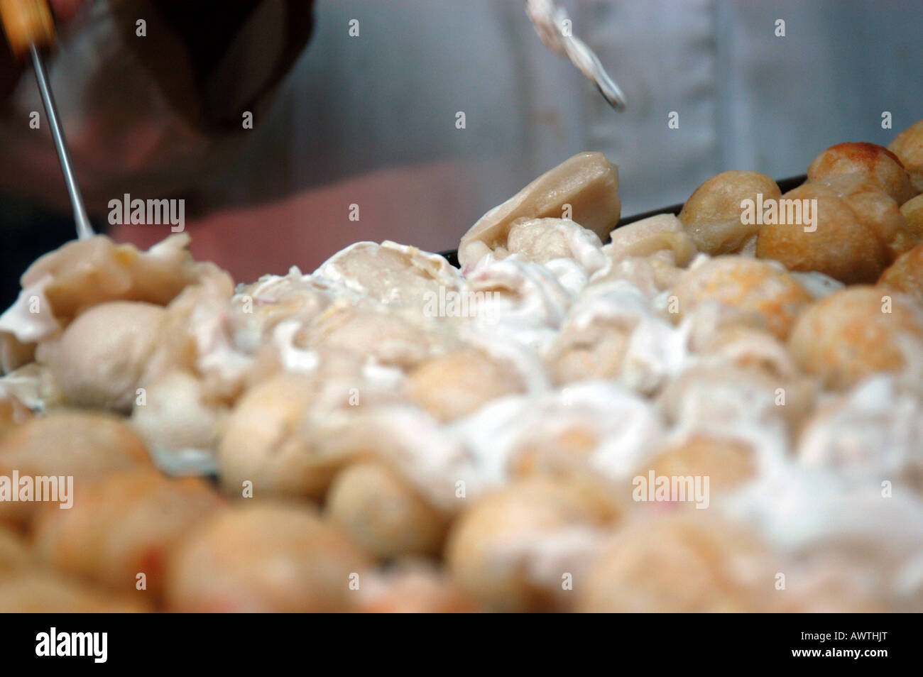 Chinese Food Stand Stock Photo - Alamy