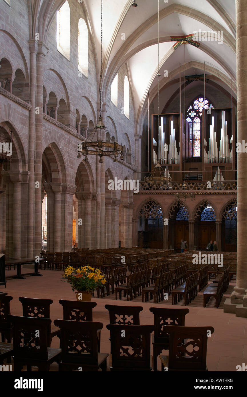 Inside the Cathedral of Basel Stock Photo - Alamy
