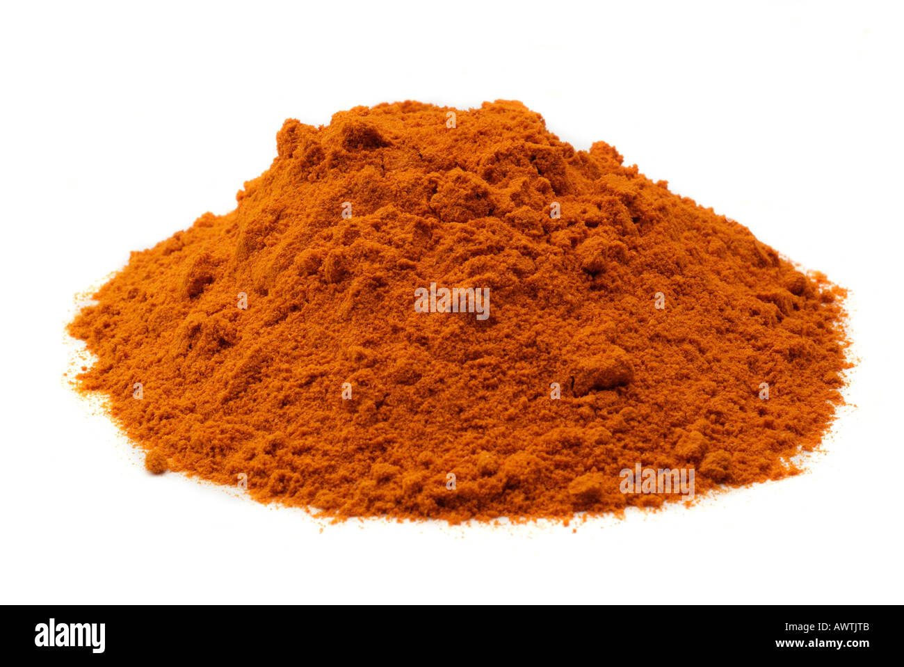 Red chilli powder pepper Hot burn spice spicy pungent heap pile ...