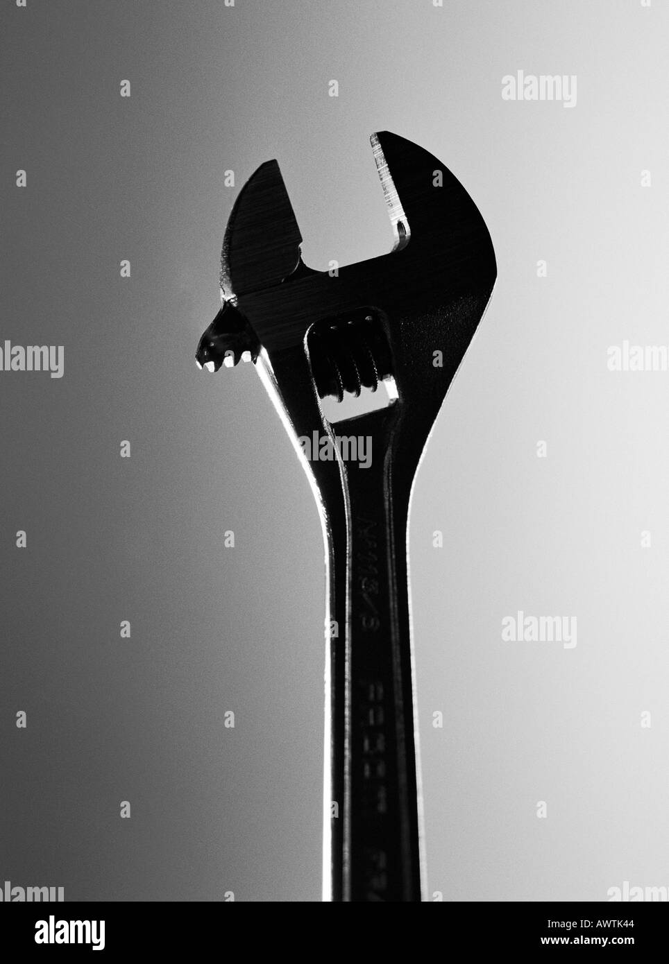 Adjustable wrench, close-up Stock Photo - Alamy