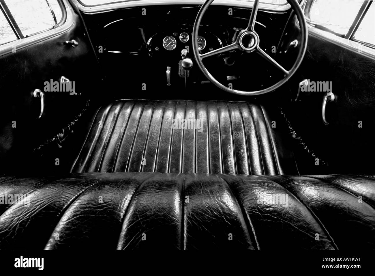 Retro Car Interior