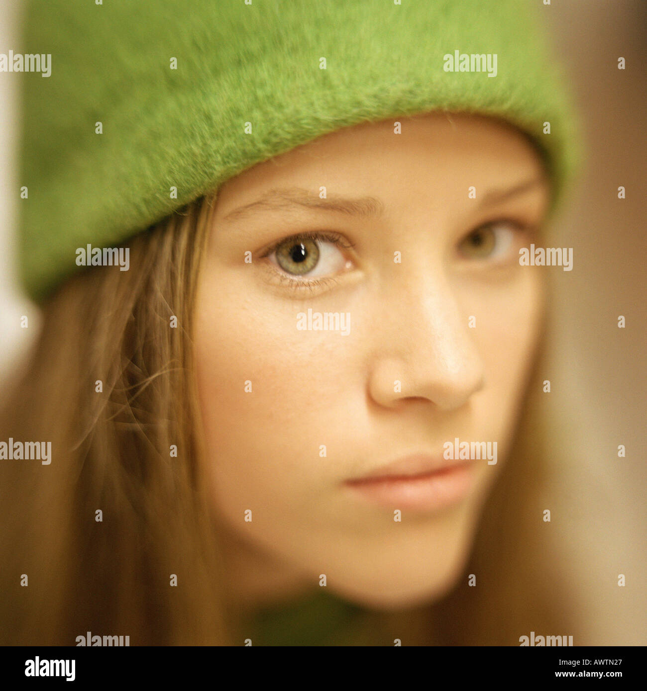 Girl looking at camera, portrait Stock Photo - Alamy