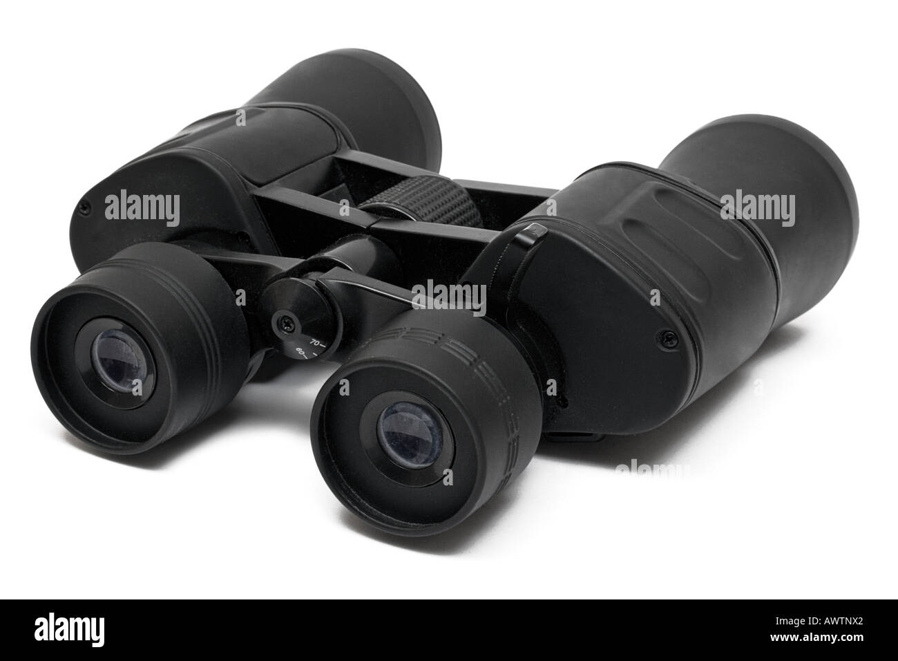 Binoculars Front (Front-Side View Stock Photo - Alamy