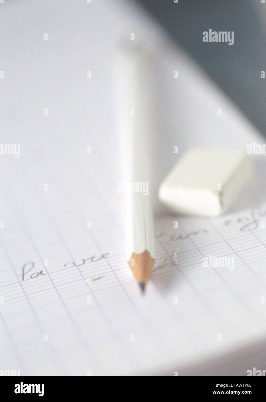 Two erasers hi-res stock photography and images - Alamy