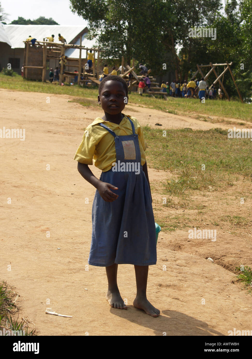 Ugandan school uniform hi-res stock photography and images - Alamy