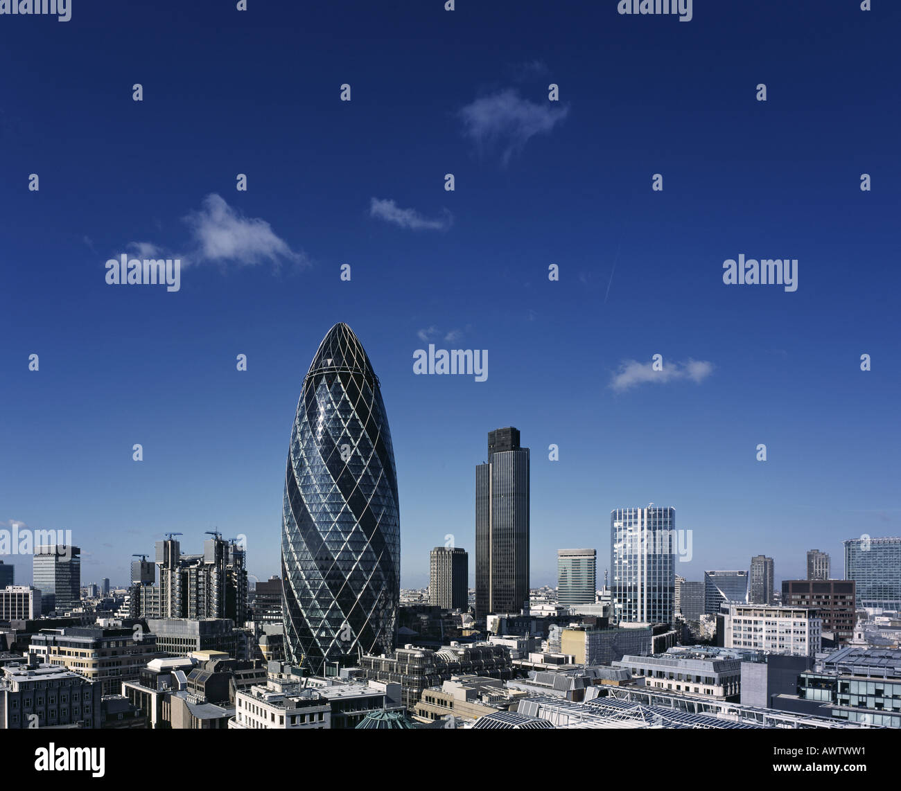 SWISS RE TOWER, LONDON, UK Stock Photo - Alamy