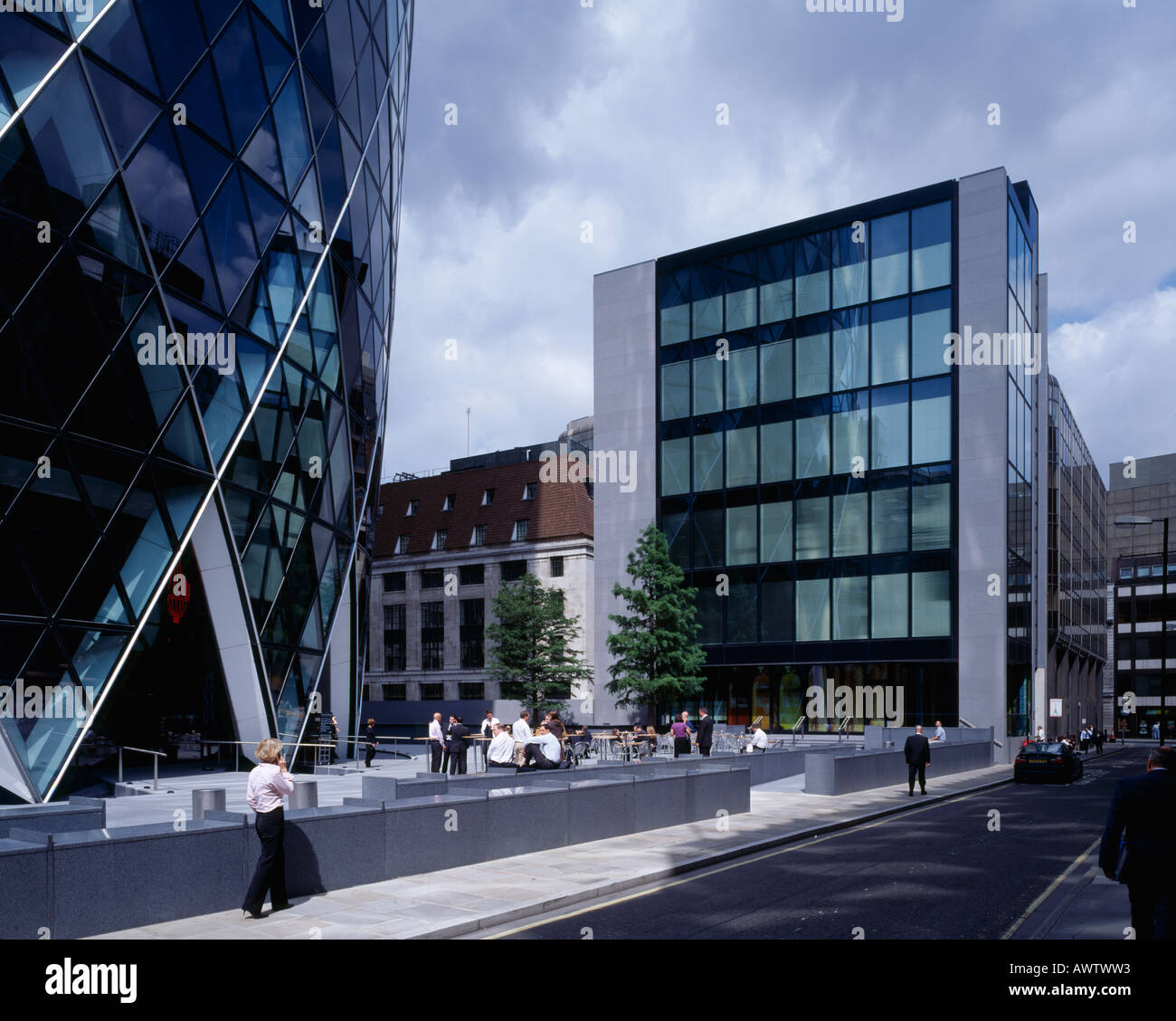 SWISS RE HEADQUARTERS, LONDON, UK Stock Photo - Alamy