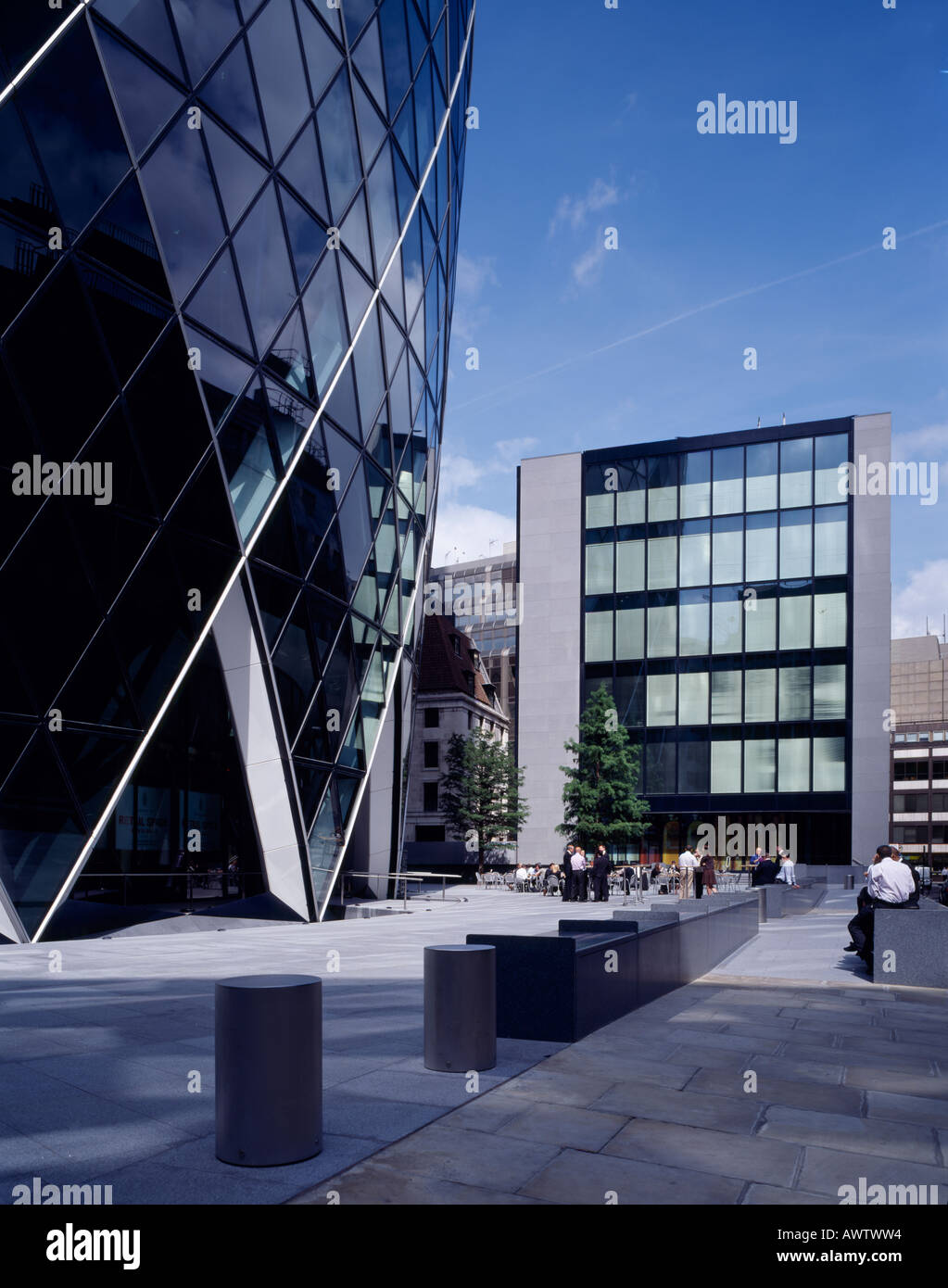 SWISS RE HEADQUARTERS, LONDON, UK Stock Photo - Alamy