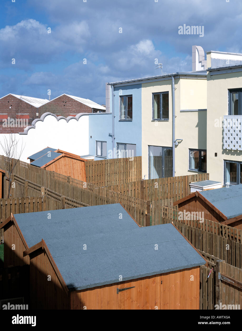 NEW ISLINGTON HOUSING DEVELOPMENT, MANCHESTER, UK Stock Photo - Alamy